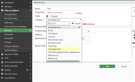 technical tip how to create custom service port i fortinet community