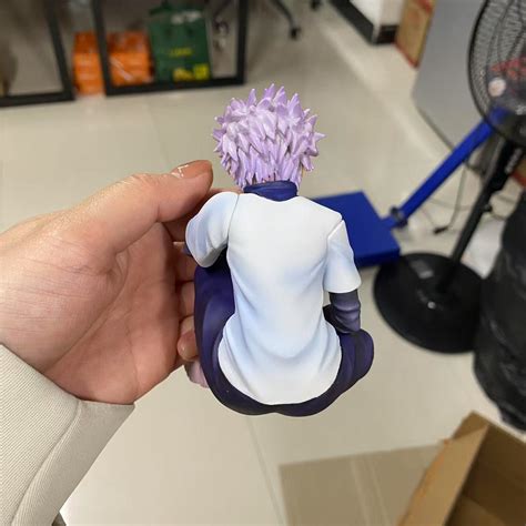 Hunter X Hunter Sit Position Killua Zoldyck And Gon Freecss Pvc Figure Shopee Philippines