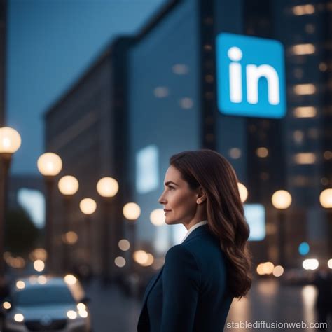 Create A Linkedin Background Photo With Genrative Ai Theme Prompts