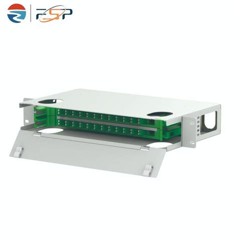 24 Ports Odf Optic Fiber Distribution Patchpanel With Splice Module