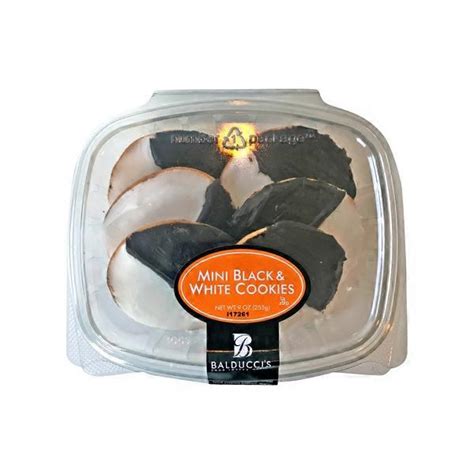 Mini Black And White Cookies
