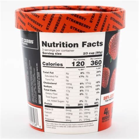 Protein Pints® Strawberry High Protein Dessert Pint 16 Oz Kroger