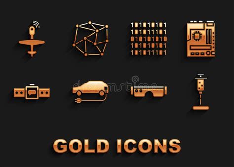 Set Electric Car Motherboard Syringe Smart Glasses Smartwatch