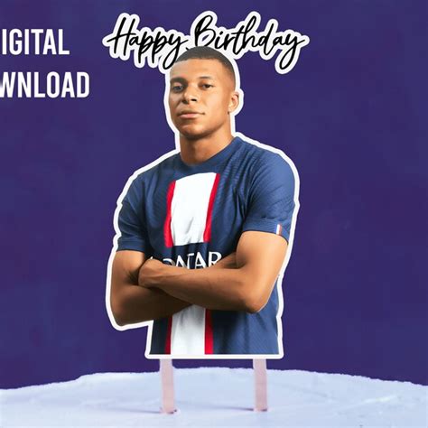 Psg Mbappe Cake Etsy