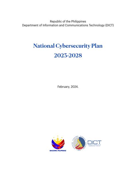 Ncsp 2023 2028 Final Download Free Pdf Computer Security Security