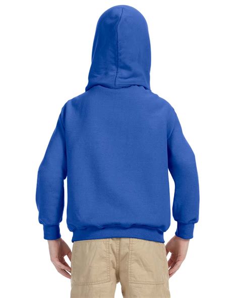Gildan G185b Youth Heavy Blend 5050 Hooded Sweatshirt