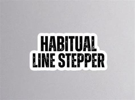 Habitual Line Stepper Dave Chappelle Sticker Rick James Charlie