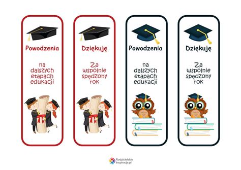 Zakładki Do Książek Na Koniec Roku Szkolnego Pdf Do Druku