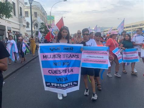 Trans Sex Workers Lead Massive March In Peru Lgbtq Nation