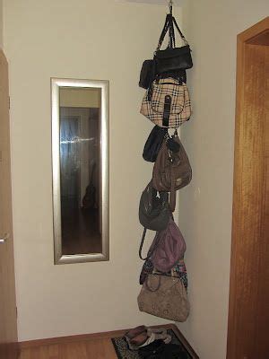 Taschenaufbewahrung Aufbewahrung Tasche Garderobe Kette Diy Selber Machen Wohnen Dekorieren