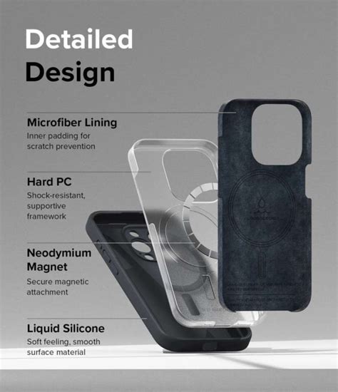 Promo Case Iphone 15 Pro Max 15 Pro Ringke Silicone Magnetic Soft