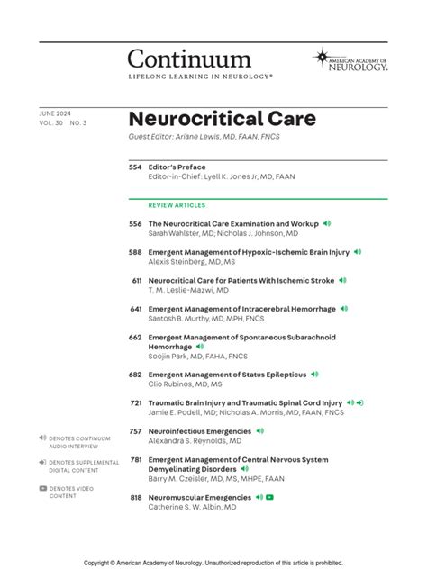 Emergencia Continium Pdf Neurology Medicine
