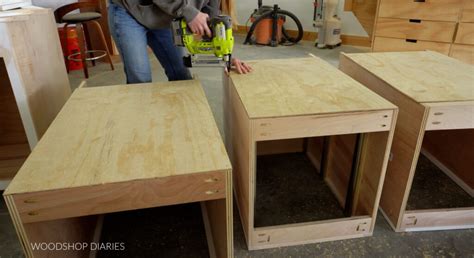 How To Build Base Cabinets With Face Frames