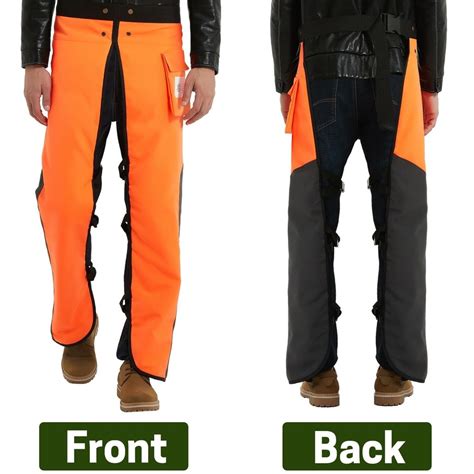 Chainsaw Chaps Apron Wrap 8 Layer For Menwomen Loggers Forest Workers