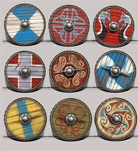 Viking Shields Designs How To Draw A Viking Shield Medieval Viking