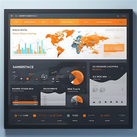 Premium Ai Image Web Dashboard News Article Analytics Dashboard