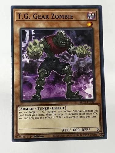 Tg Gear Zombie Comun Yugioh Mercadolibre