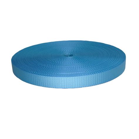 25mm Blue Polyester Webbing 1200kg Breaking Strength