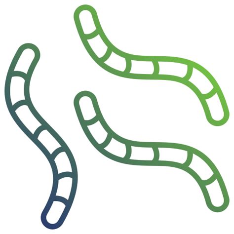 Worm Generic Gradient Outline Icon
