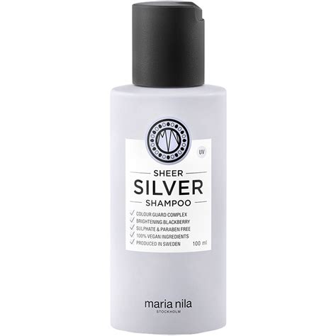 Sheer Silver Shampoo 100ml Maria Nila Clickandcarech