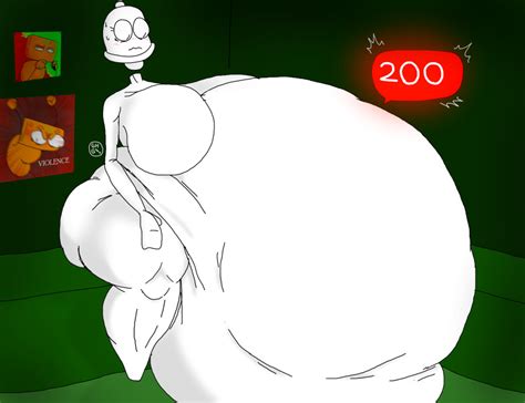 Rule 34 Anthrofied Bell Belly Bulge Belly Squish Blush Fat Ass Ghg121 Giant Belly Giant