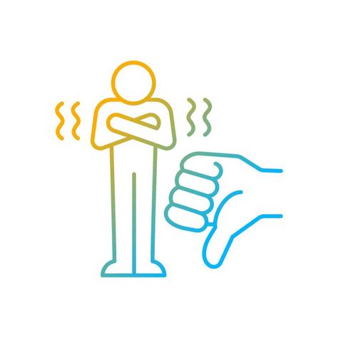 Criticism Gradient Vector Icon For Dark Theme Constructive Criticism