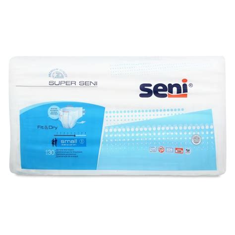 Інструкція ᐉ Підгузки для дорослих Super Seni Small №30 купити за