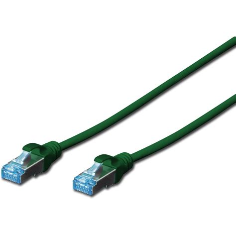 Digitus Cat 5e Sf Utp Patch Cable Pvc Awg 26 7 Length 1 M Color Green Utp Cat5e 1 M Digitec