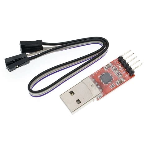 Cp2102 Usb To Ttl Serial Uart 5pin Converter Adapter Zaitronics