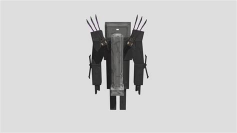 Titan Tv Man 3d Model By Metoluvs [2cb5826] Sketchfab
