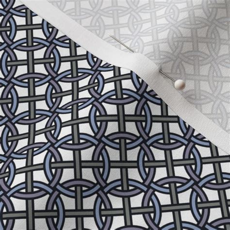 Borromean Ring Terrace Fabric Spoonflower