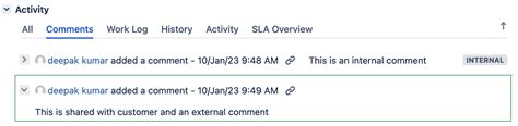 Jira Service Management Data Center How To Retrieve Internal Or External Comments Jira And
