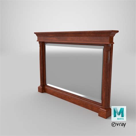 Classical Mirror 3d Model 29 Usd Max C4d Ma Unitypackage Upk Free3d