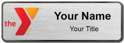 Ymca Name Tags