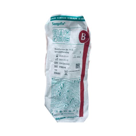 Bbraun Sangofix B Iv Giving Set Each Ace Medical Supplies