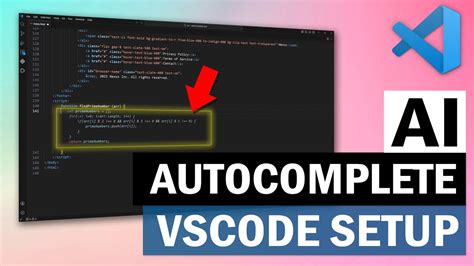 How To Setup Ai Autocomplete In Vs Code Free And Local Youtube