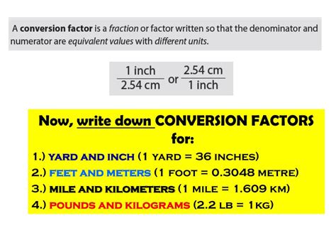 Ppt Dimensional Analysis And Conversion Factors Powerpoint