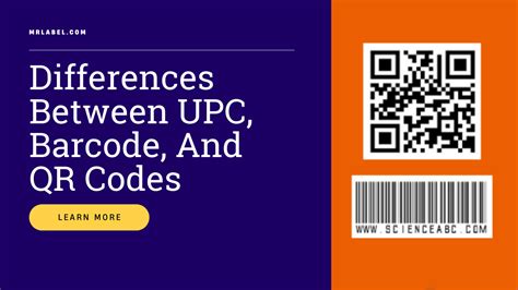 The Differences Between A Upc Barcode And Qr Codes