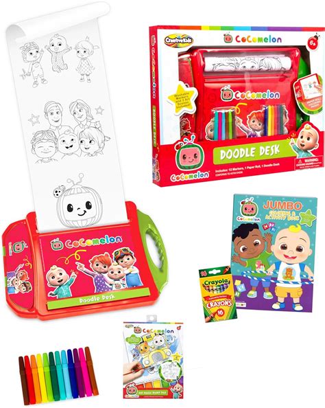 Cocomelon Colouring And Activity Set