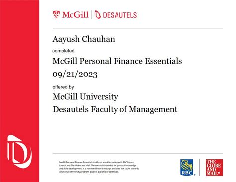 Aayush Chauhan On Linkedin Im Happy To Share That Ive Obtained A New Certification Personal…