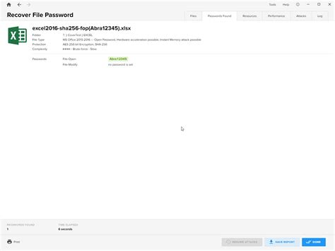 Lost Password Excel Spreadsheet — Db