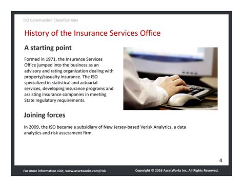 Assetworks Iso Construction Classifications Quick Guide Pdf