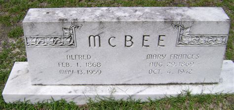 Mary Frances “sallie” Dinkins Mcbee 1869 1942 Find A Grave Memorial