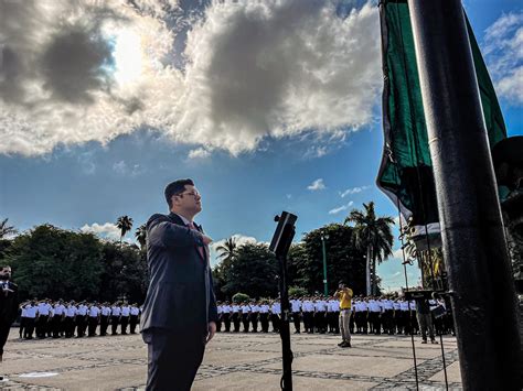 Realizan Izamiento Por El 146 Aniversario Del Natalicio De Francisco