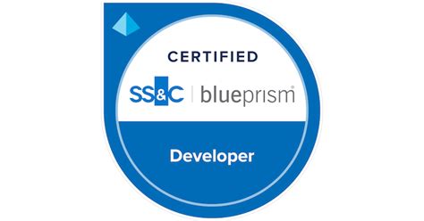 Blue Prism Certified Developer Credly