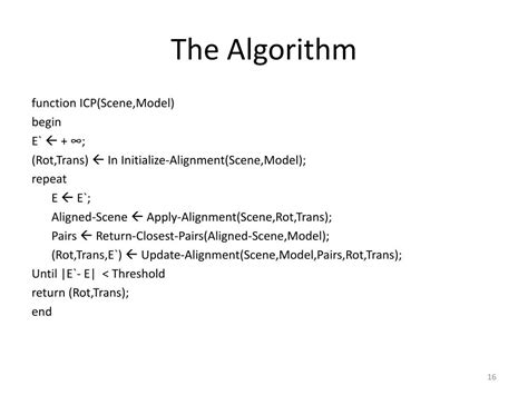 Ppt Mesh Alignment Algorithms Powerpoint Presentation Free Download Id2508842