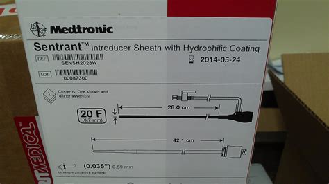 Medtronic Introducer Sheath At Anna Crace Blog