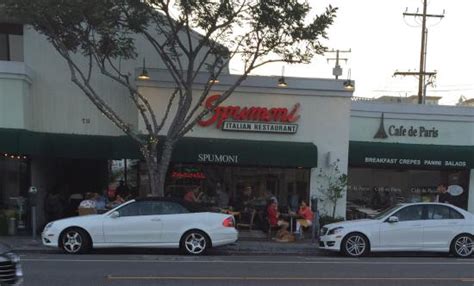 Spumoni Italian Restaurant Santa Monica Santa Monica Menu Prices