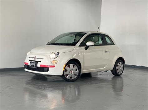 Fiat 500 White Pop
