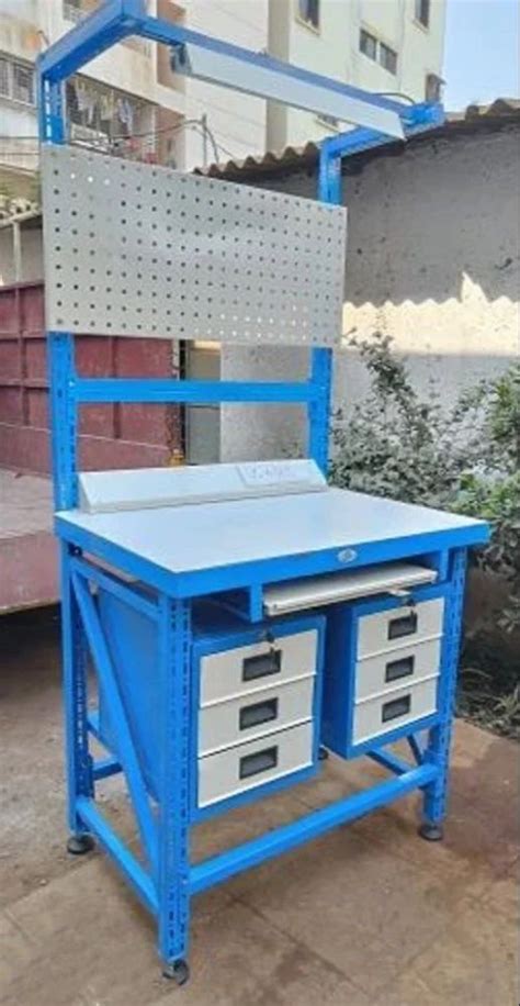 Ms 10 Feet Modular Assembly Table For Automobile Industry Size 106